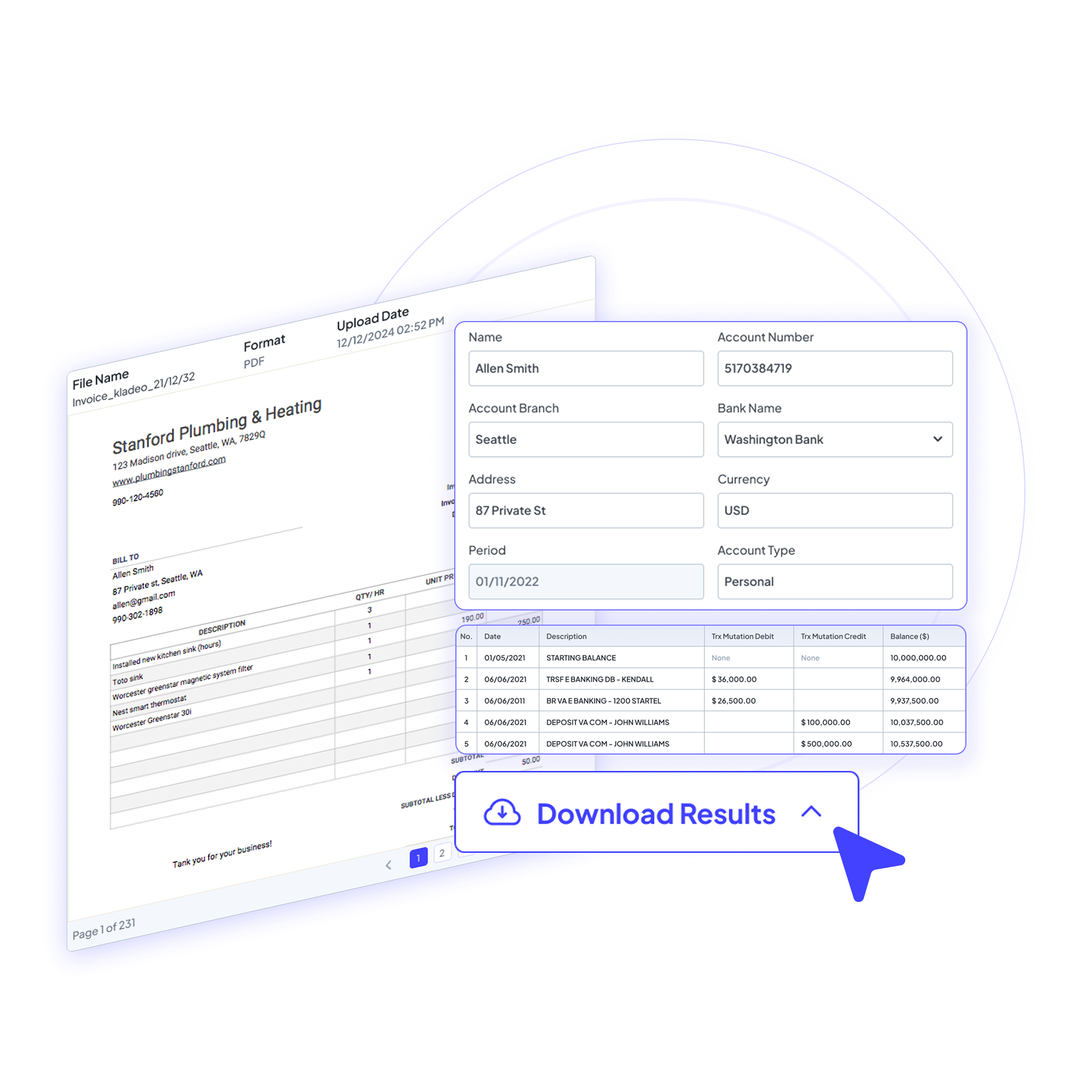 Fintelite AI - Automated Data Extraction