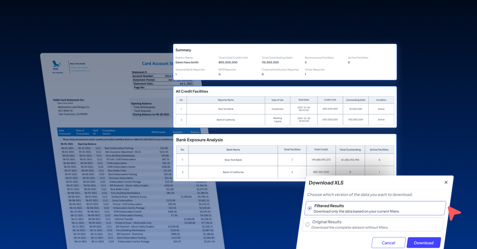 How to Extract Data from Bank Statement Tables - Fintelite